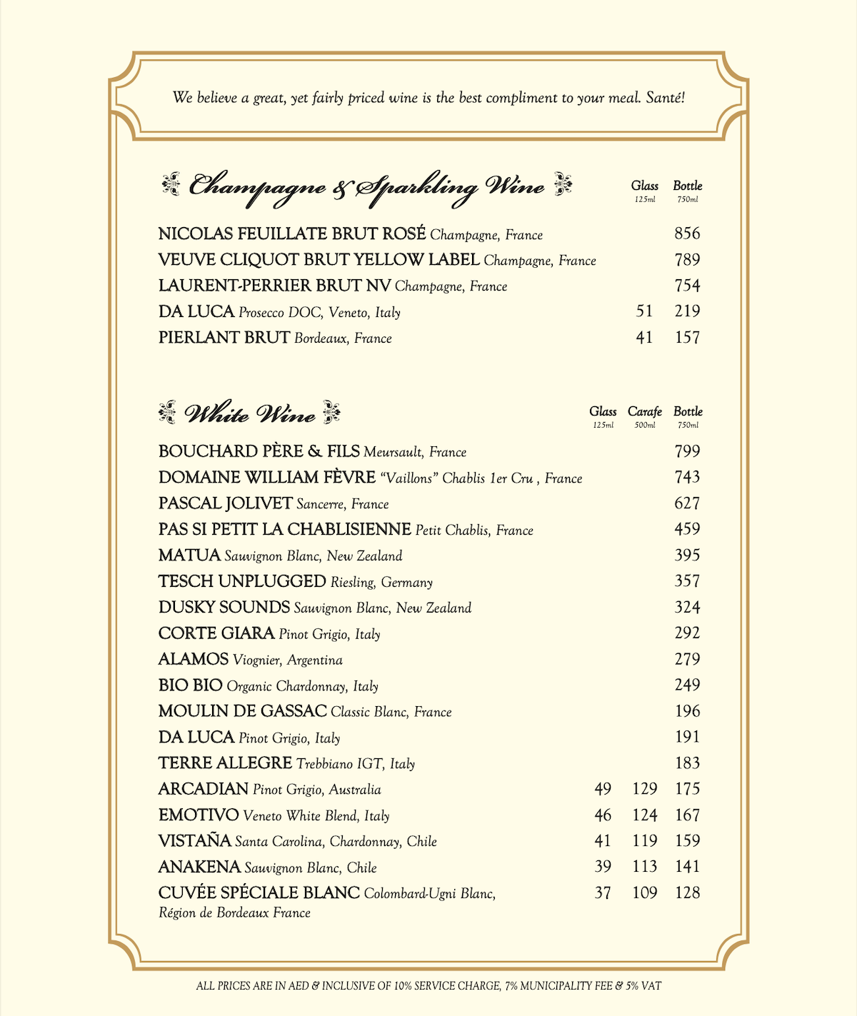 Couqley French Brasserie: French Dining in Downtown Dubai