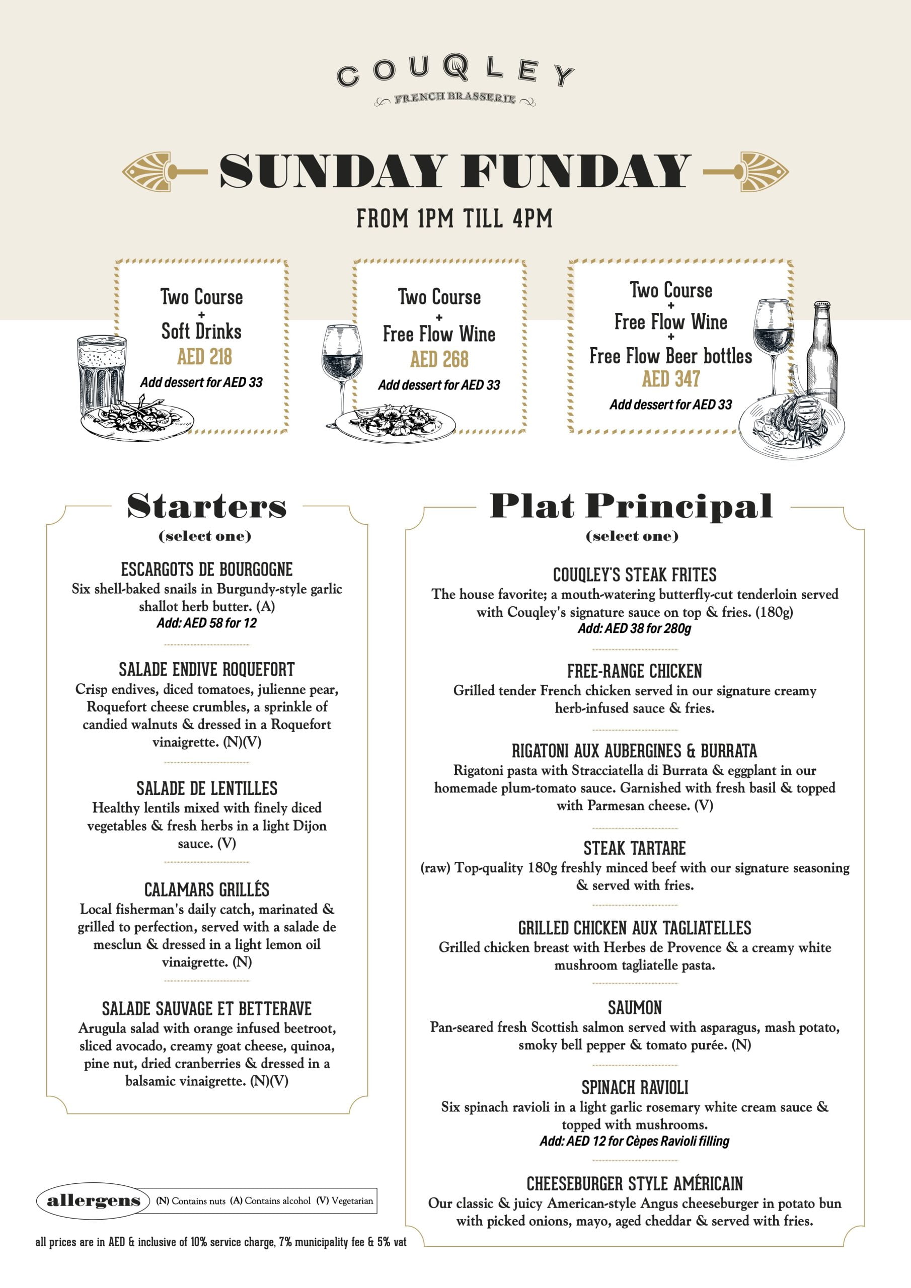 Couqley French Brasserie: French Dining in Downtown Dubai