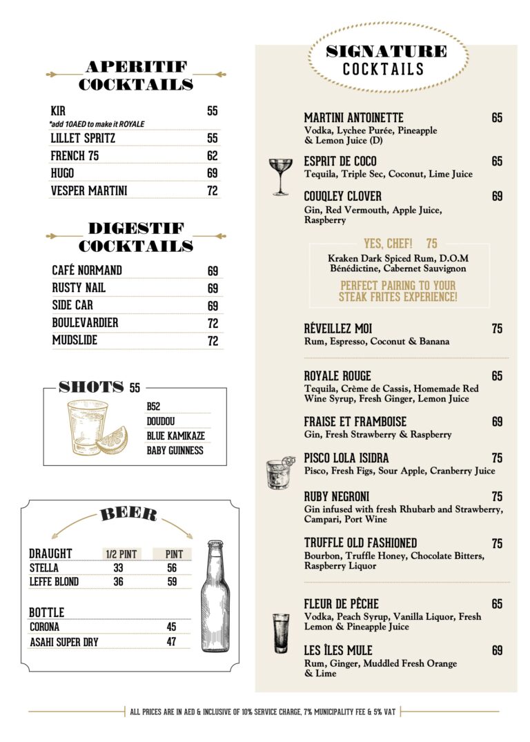 Couqley French Brasserie: French Dining in Downtown Dubai